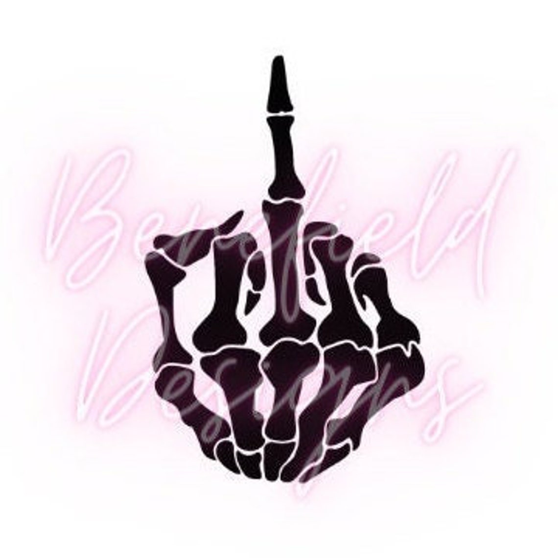 Skeleton Middle Finger Svg / Skeleton Flicking off Svg / Hand - Etsy