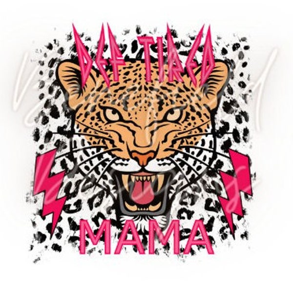 Def Tired Svg - Etsy