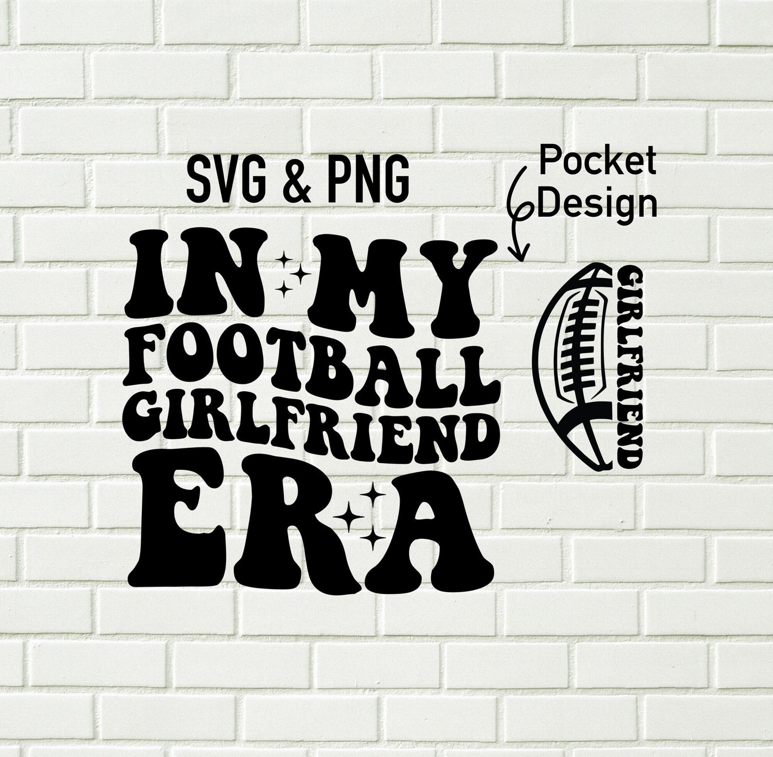 In My Football Girlfriend Era Svg Png / Football Girlfriend - Etsy