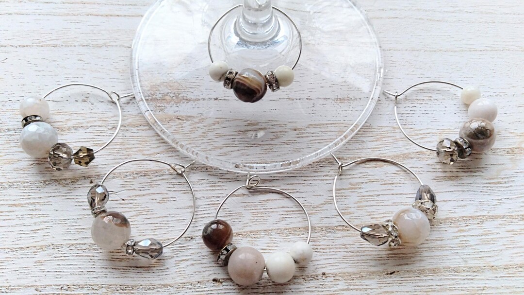 Chai Wine Charms - Etsy