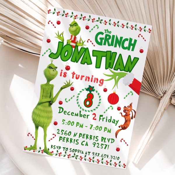 Grinch Party - Etsy