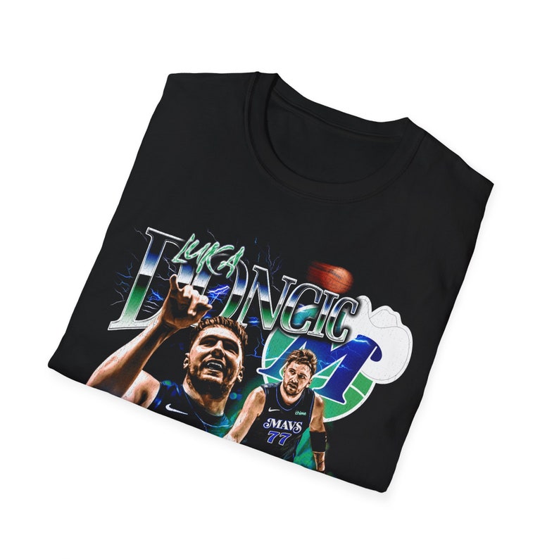 Luka Doncic Vintage Tee Dallas Mavericks Merch Luka 90s Retro Unisex ...