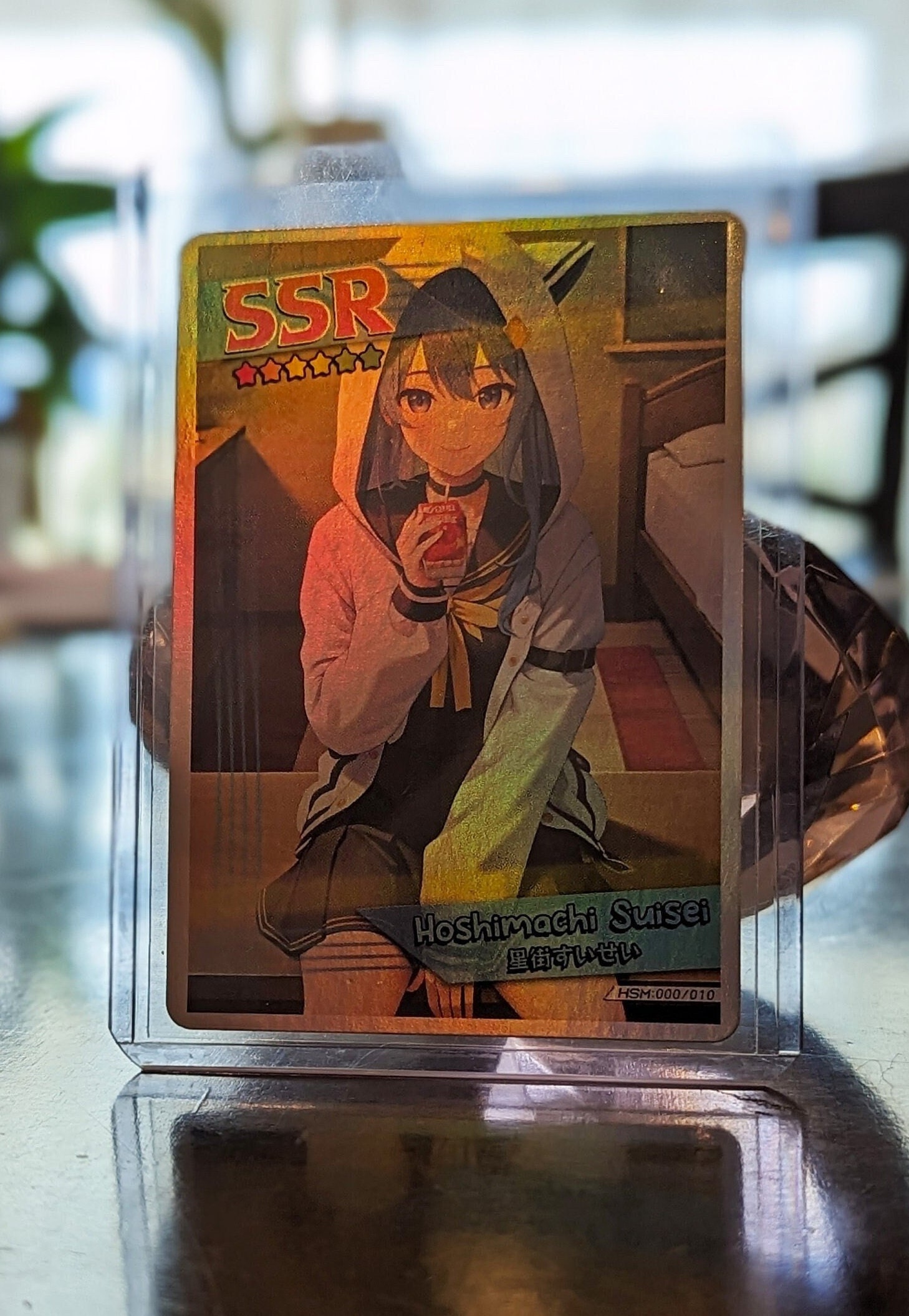 Hoshimachi Suisei SSR holographic Hololive Gacha Card - Etsy