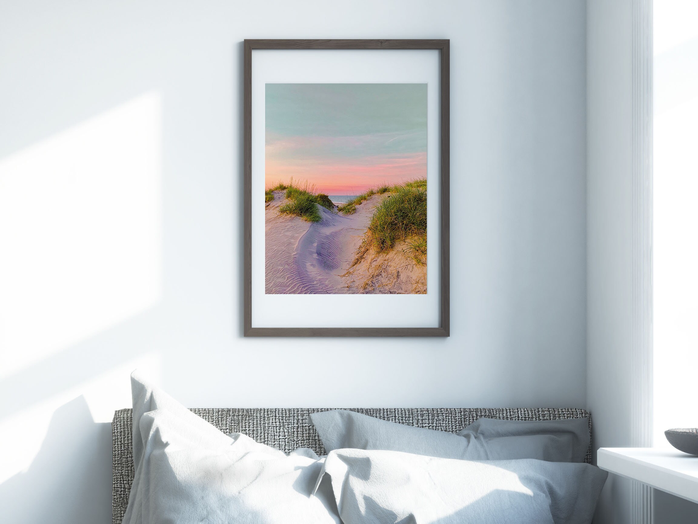Printable Beach Scene Art Print Download Printable - Etsy