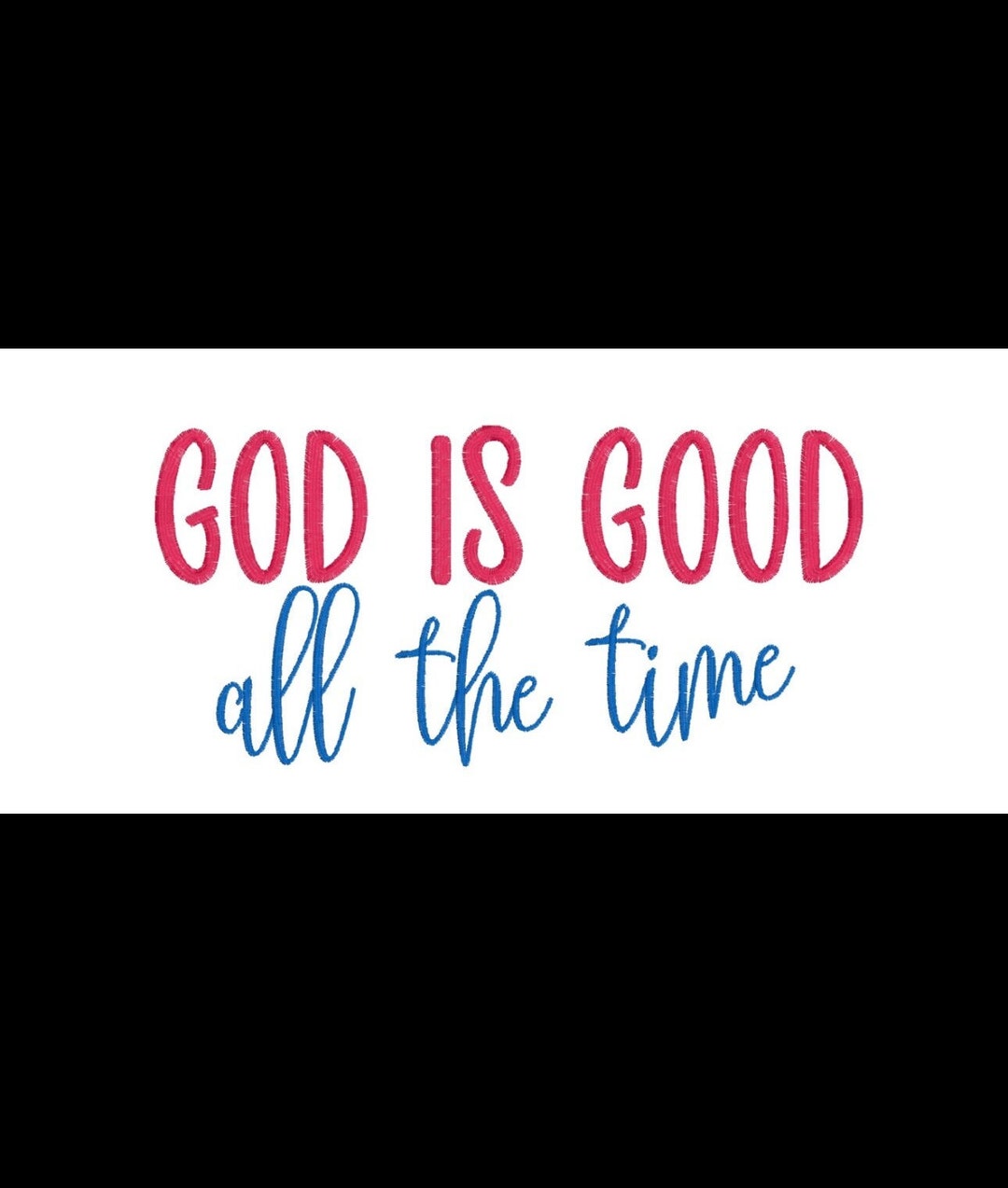 God is Good, Embroidery Design, Machine Embroidery Design, 5x7 Design ...