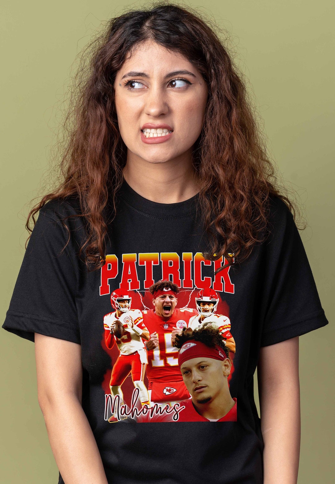 Patrick Mahomes Vintage 90s Bootleg Classic Tshirt Patrick Mahomes ...