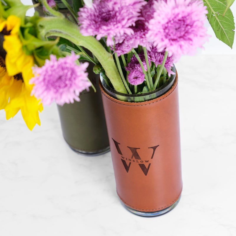 Leather Flowers - Etsy