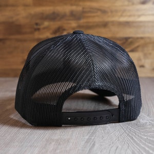 Oregon Leather Patch Trucker Hat | PNW State of Oregon Hat, Custom ...