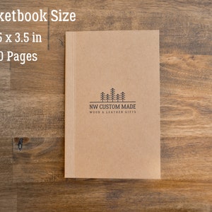 Journal Insert Refills | Kraft Paper Notebooks for Nwcustommade Leather ...