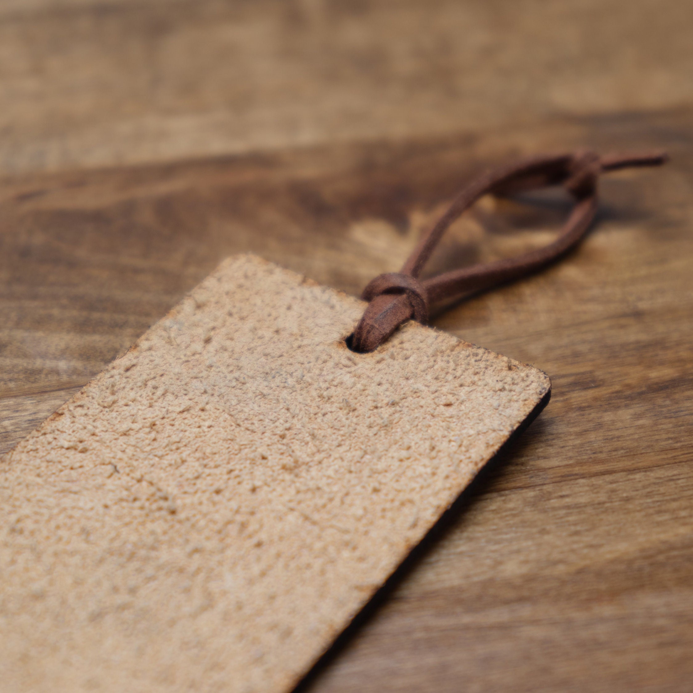 Personalized Leather Bookmark | Italian Leather Custom Engraved ...