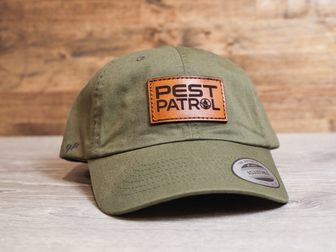 Personalized Dad Cap | Engraved Real Leather Patch Hat, Logo Baseball ...