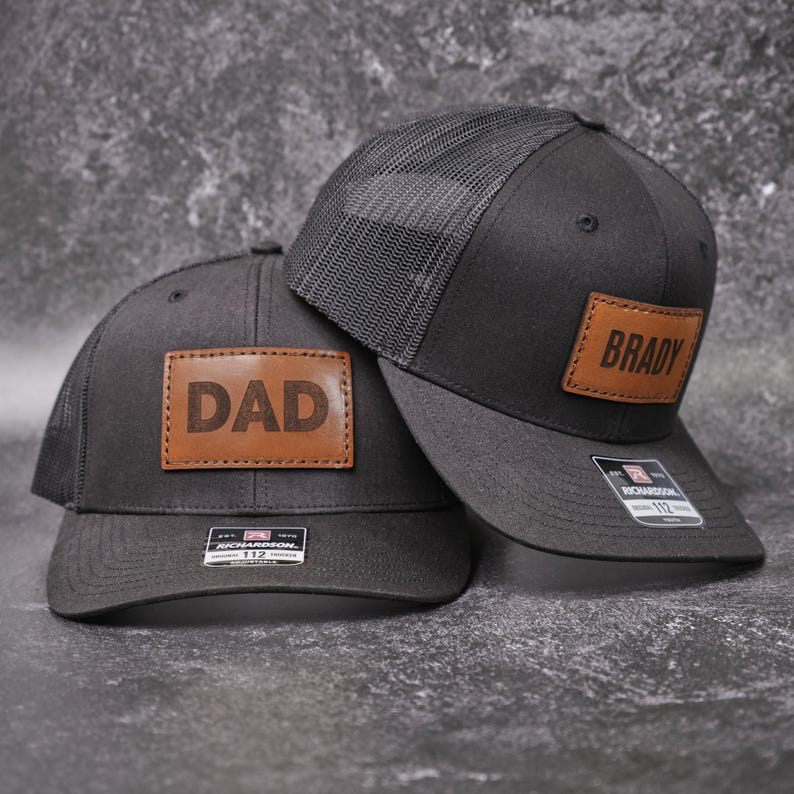 Dad and Son Matching Trucker Hats | Custom Dad and Kid Richardson 112 ...