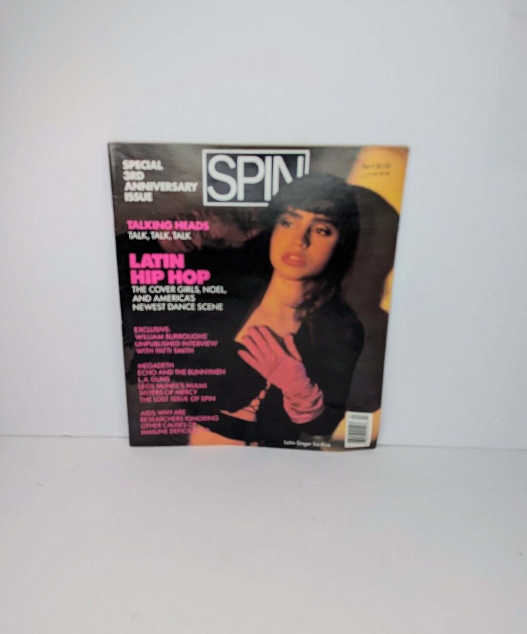 SPIN Magazine April 1988 Talking Heads Patti Smith Latin - Etsy