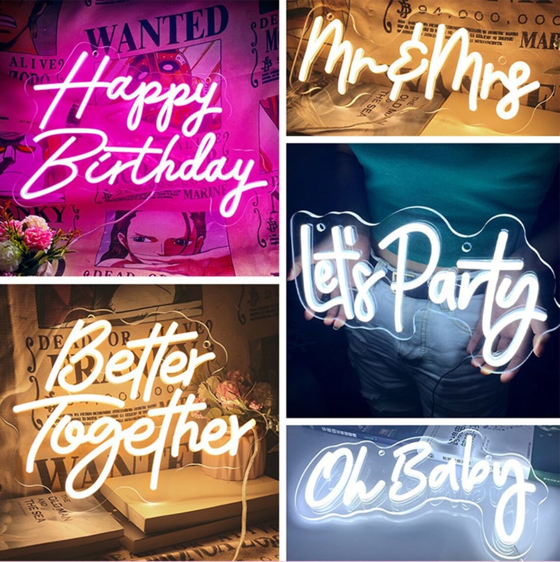 Wedding Welcome Sign, Light up Wedding Sign, Neon Sign Wedding ...