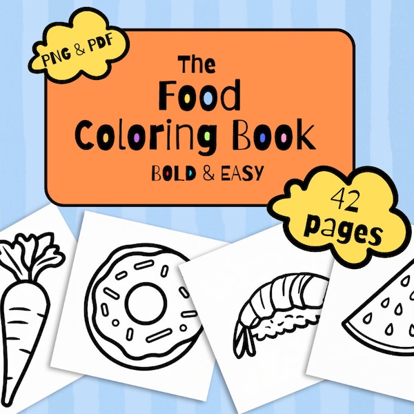 Adult Coloring Pages Bold Pdf - Etsy