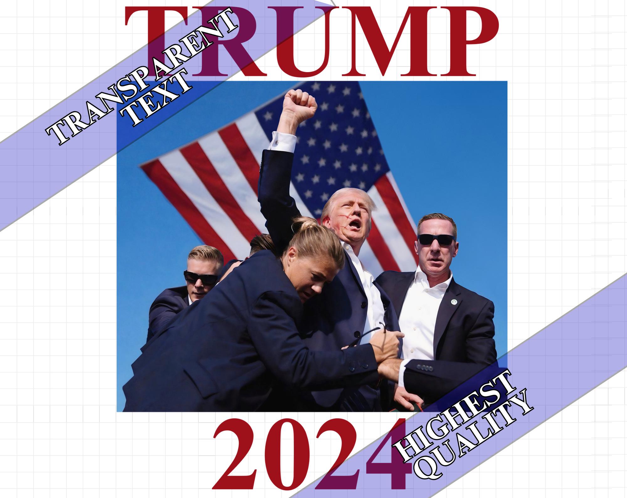 High Resolution Donald Trump 2024 PNG | Transparent Digital Download ...
