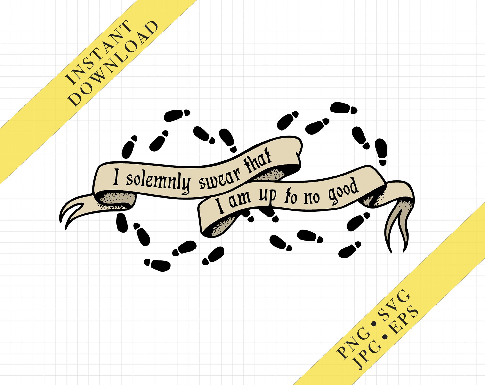 Mischief Managed Footprints