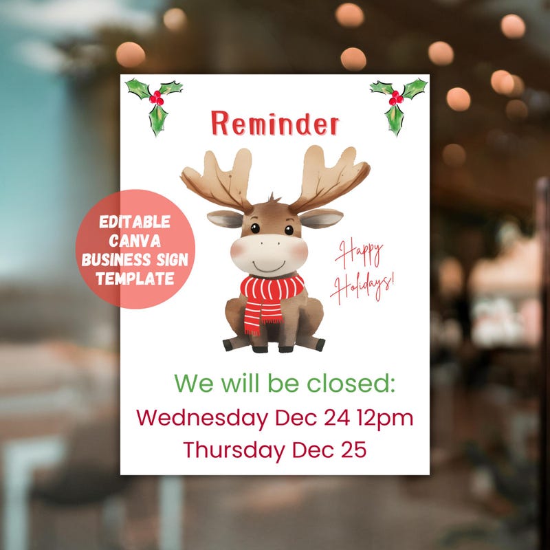 Open Christmas Day Sign - Etsy