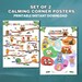 Calming Corner It's Okay to Feel and Calming Exercises Posters ...