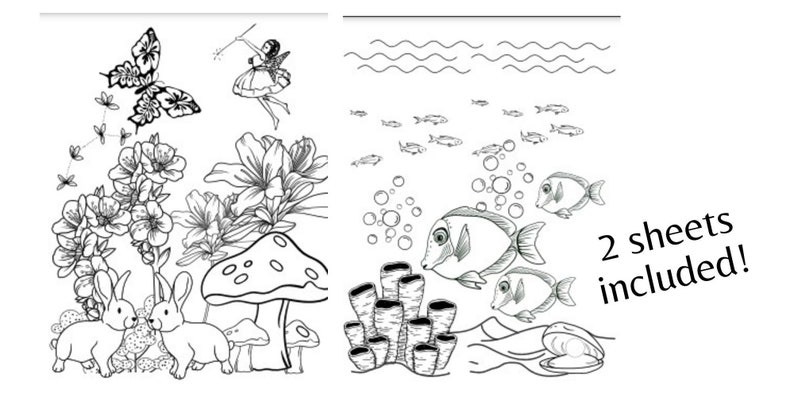 Printable Coloring Sheets - Etsy