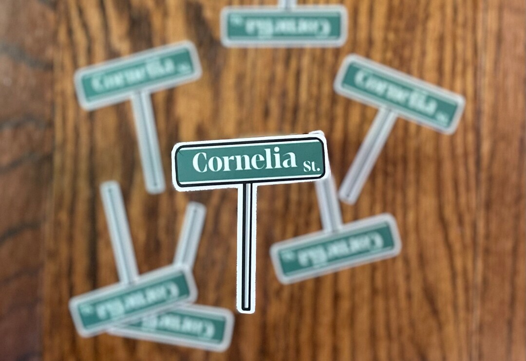 Cornelia St. Waterproof Sticker - Taylor Swift - Etsy