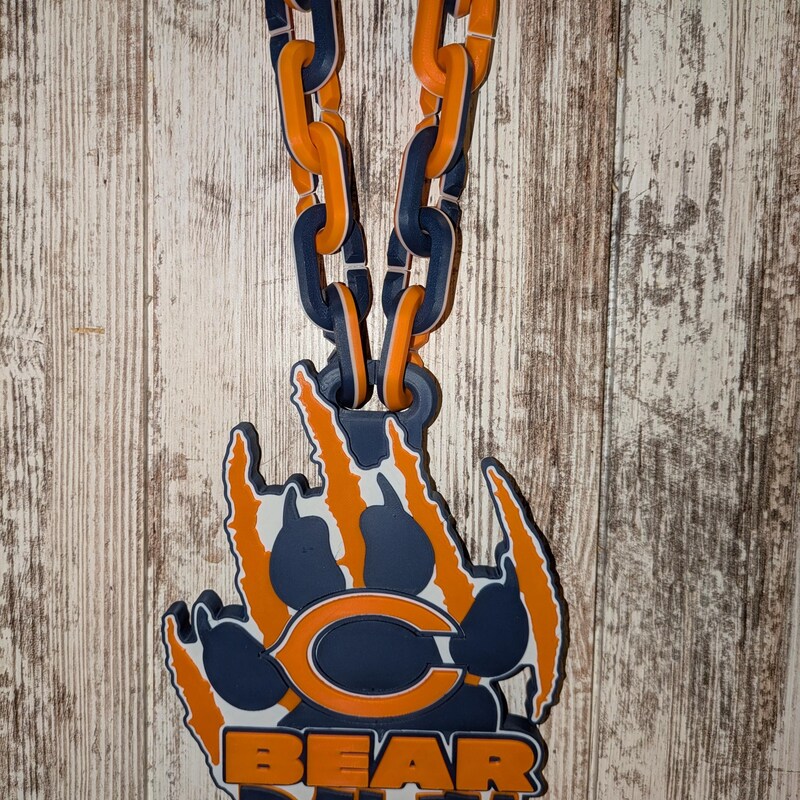 Chicago Bears Chain Png - Etsy