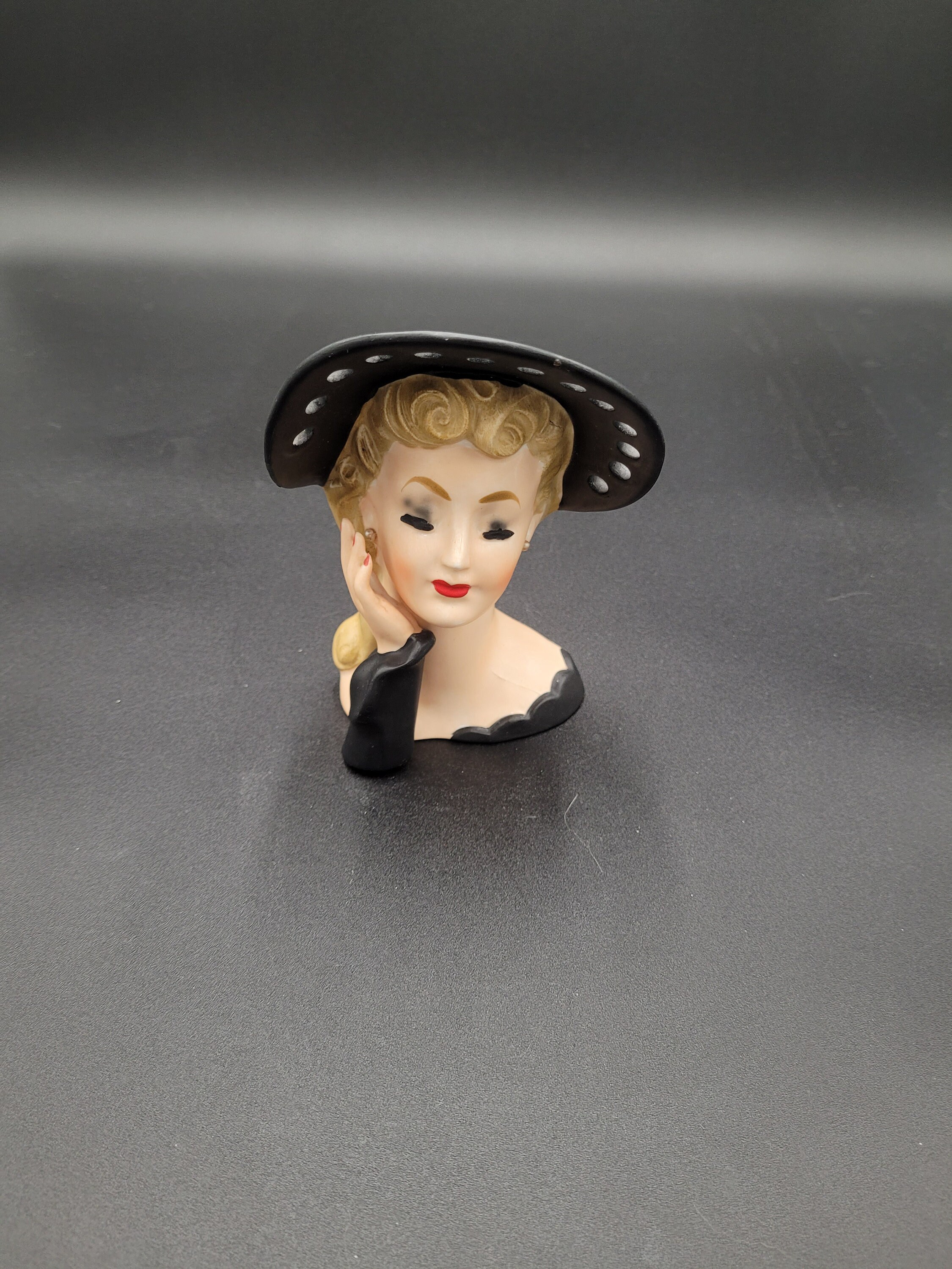 Vintage Napco C 569 Beautiful Lady Head Vase - Etsy