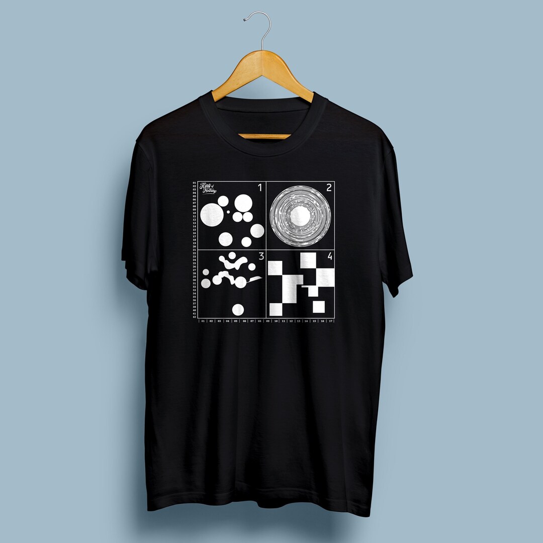 Black Tshirt Odd Scientific Graph Weird Shapes and Numbers - Etsy