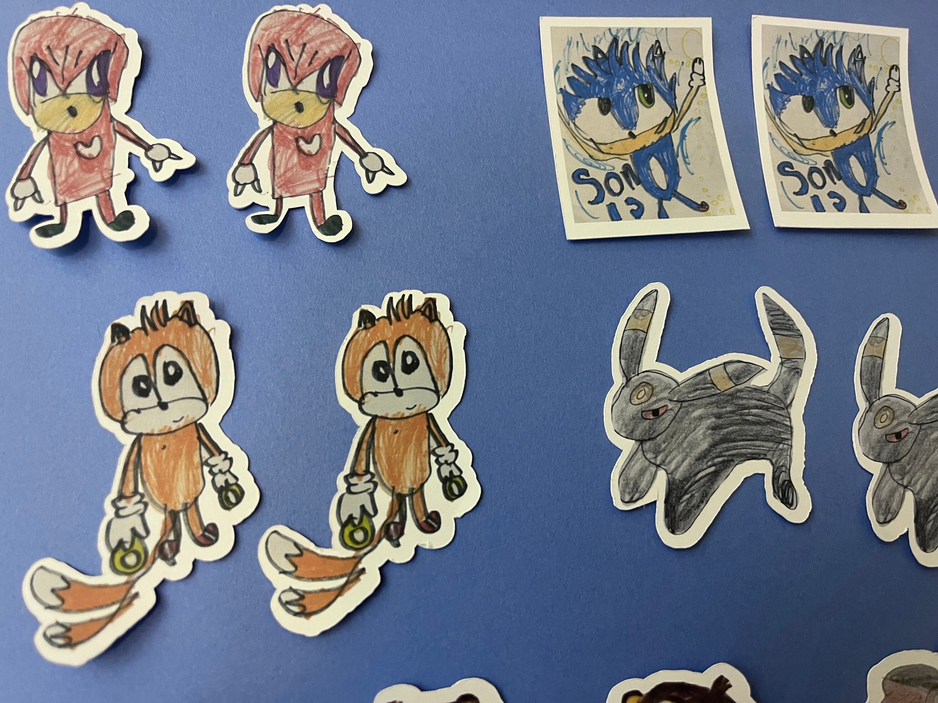 Artworks Into Stickers Kids Drawing Sticker Handmade Sticker Laptop ...