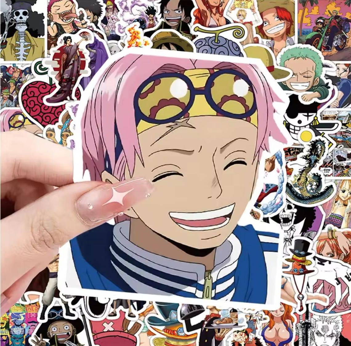 Onepiece Sticker Pack , One Piece, Random Die Cut Sticker, Japanese ...