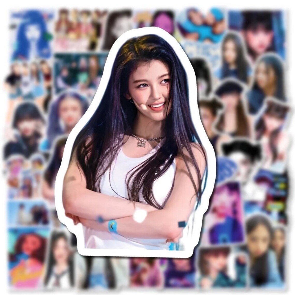 New Jeans K-pop Sticker Pack , K-pop Stickers, Newjeans, Purikura, Photocard, Bunny, Tokki ...