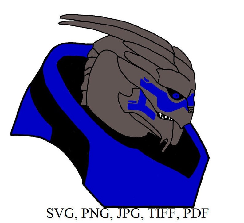 Mass Effect - Garrus Armor Archangel SVG - Etsy