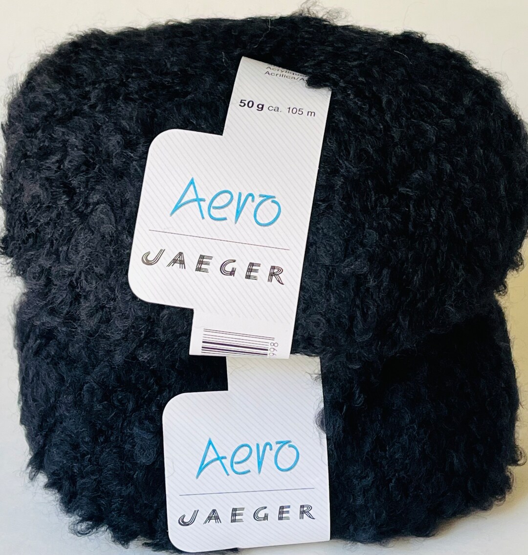 Jaeger Aero Wool Blend Yarn Discontinued Black - Etsy