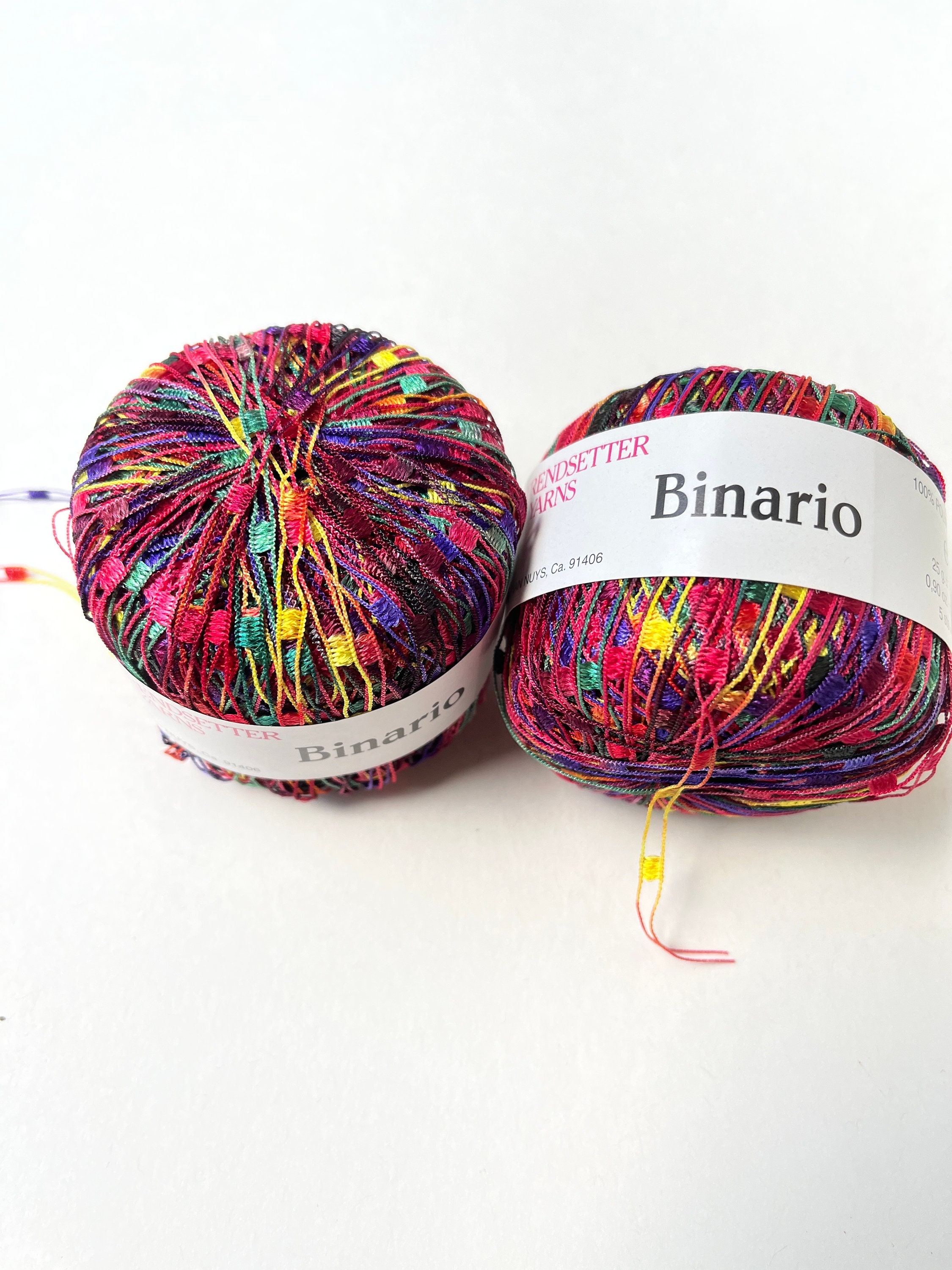 Trendsetter Binario Ladder Ribbon Yarn Discontinued Yarn - Etsy