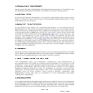 Private Car Rental Agreement Template - Fully Customizable Templates ...