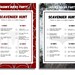 Bucks Party Game Customisable Scavenger Hunt Printable Stag Do Party ...