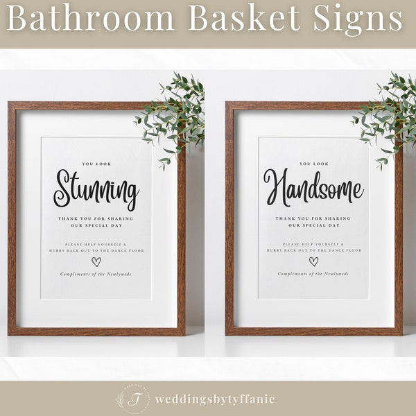 Toiletries Sign for Wedding - Etsy