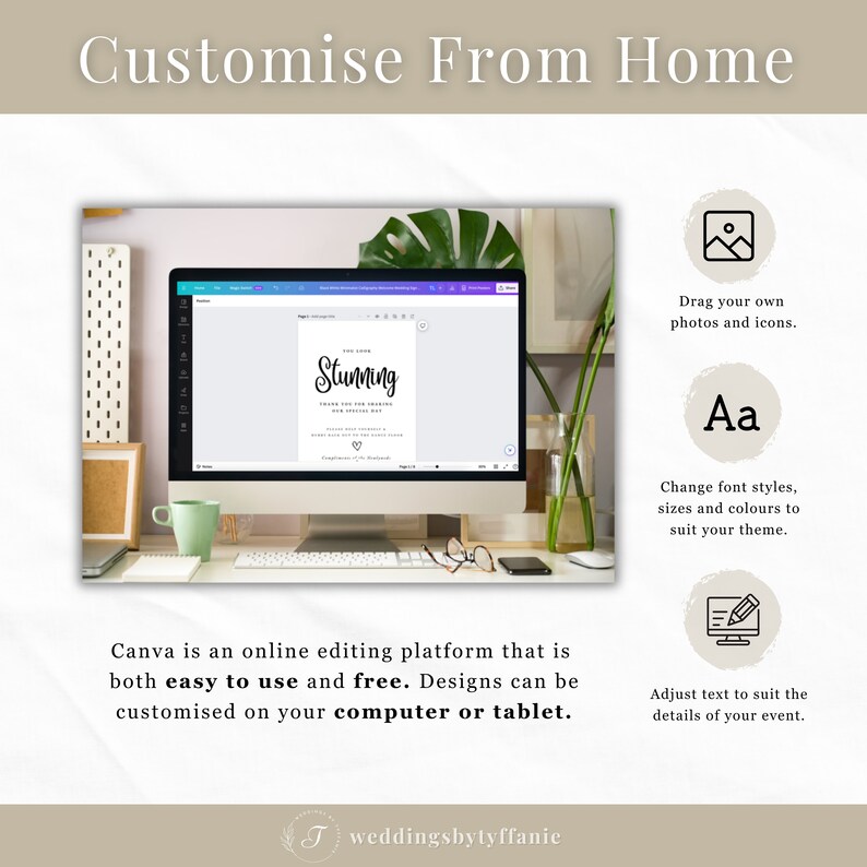 Bathroom Basket Sign Amenity Sign for Guests Custom Template for ...