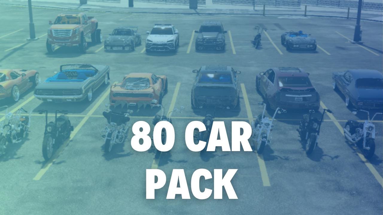 Cons 80 Debadged Car/truck/bike Pack | Fivem Ready | Plug N Play - Etsy