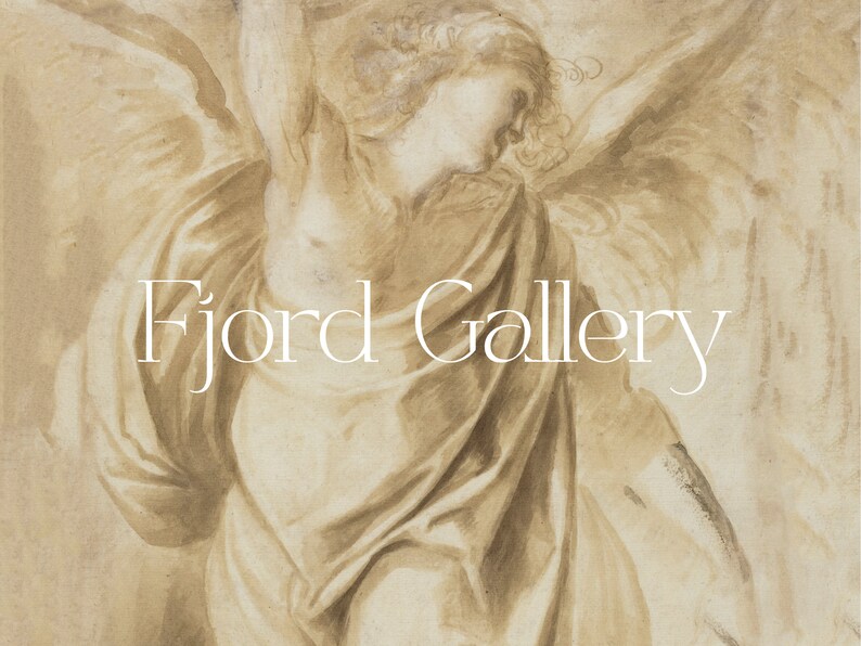 Printable Angel Figure Drawing Minimalist Angel Statue Sketch - Etsy