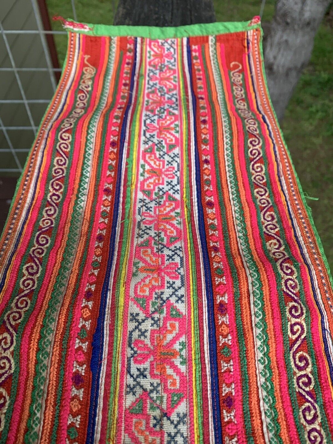 Handmade Traditional Hmong Tribal Vintage Textile From Luang Prabang ...