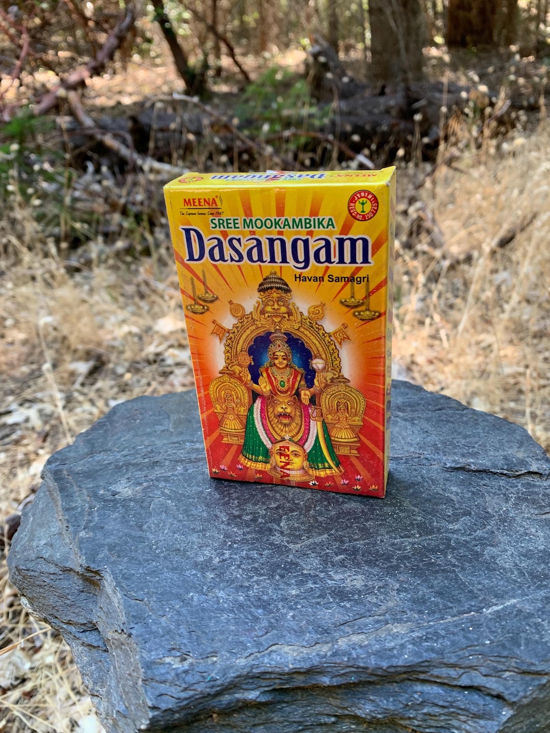 Meena Sree Mookambika Dasangam Powder, Havan Samagiri, Handmade High ...
