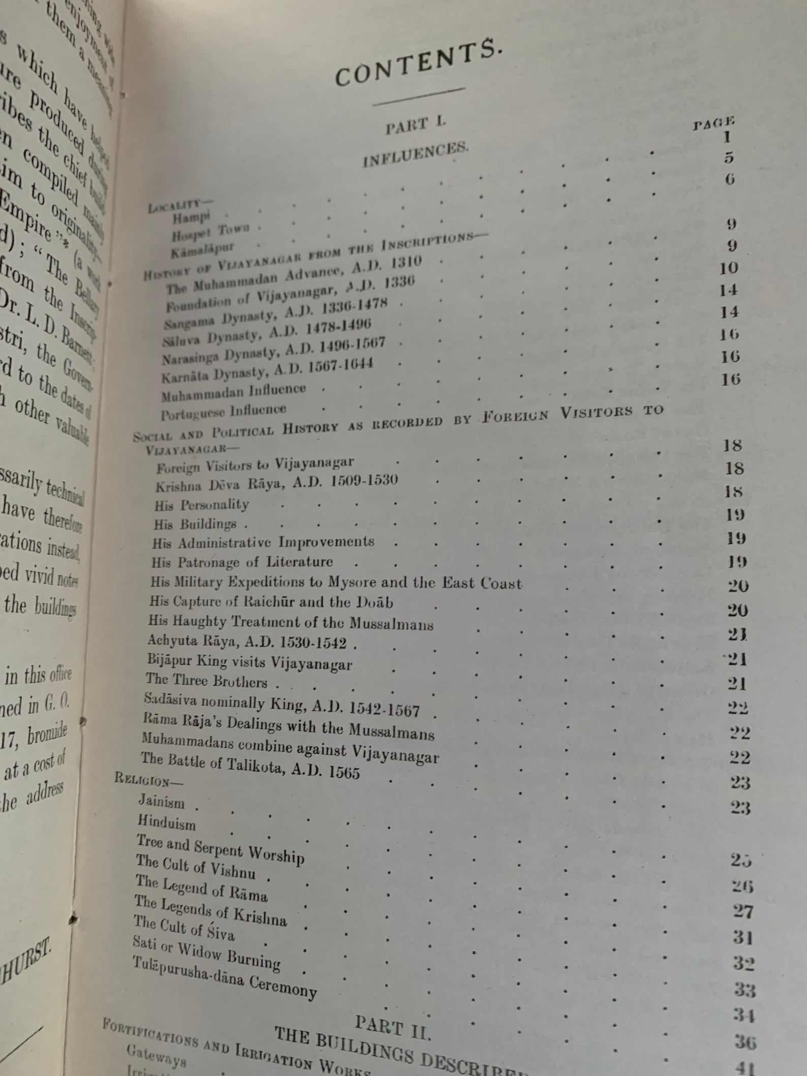 Hampi Ruins - Described and Illustrated - Rare Vintage India History ...