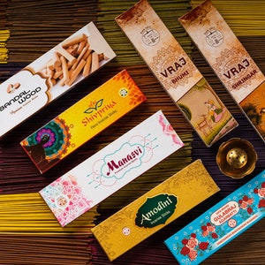 Damodardas Bhagwandas Sugandhi Incense, Over 20 Varieties, Handmade ...