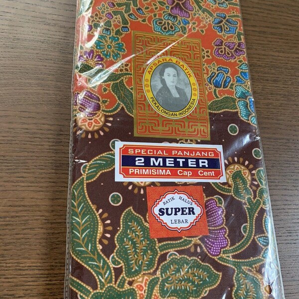 Indonesian Batik Fabric - Etsy