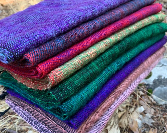 Himalaya Yak Wool Scarf, Handmade in Kathmandu Valley Nepal, Beautiful ...