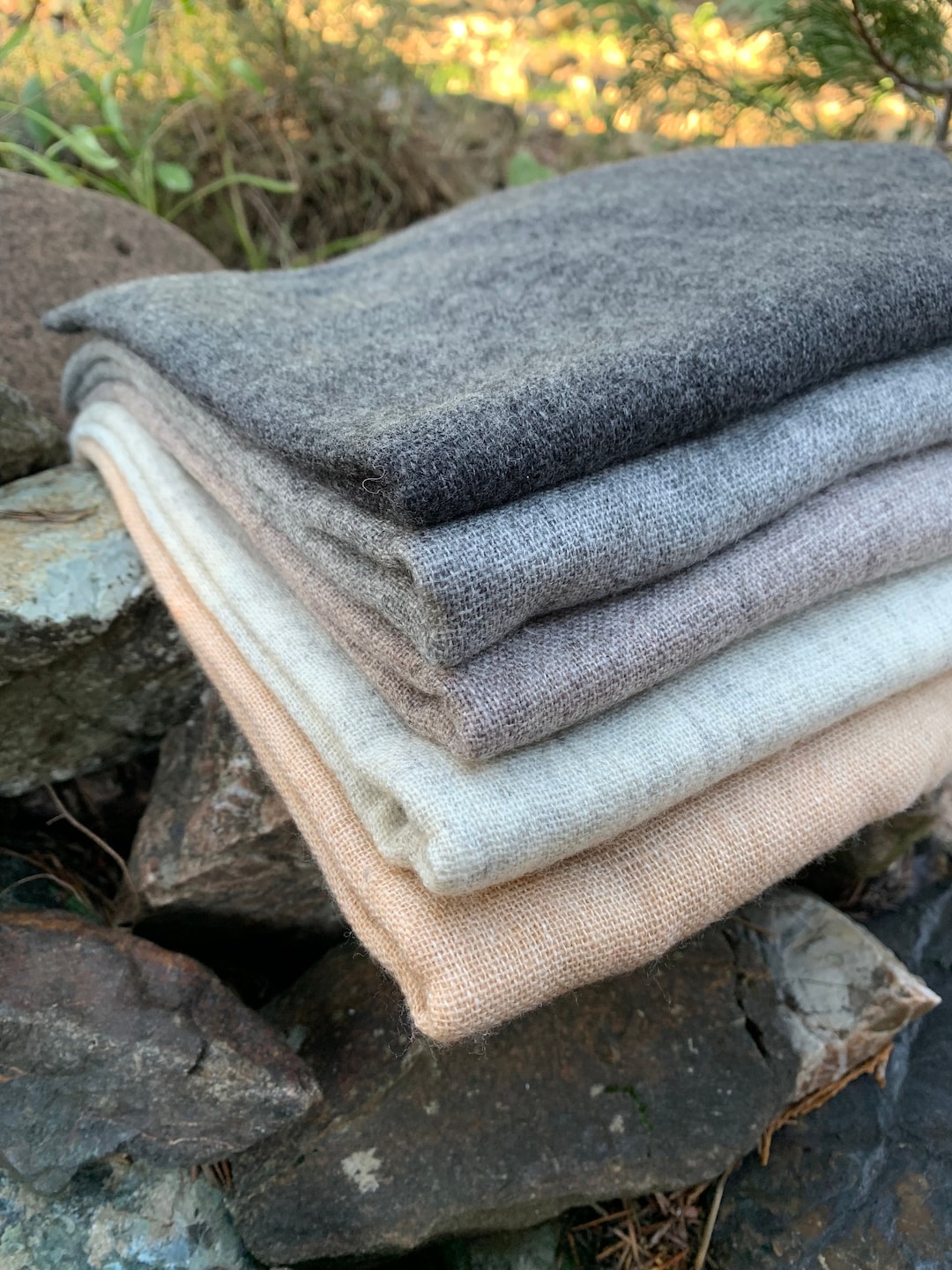 Himalayan Large Wool Scarf, Shawl, Wrap - Handmade, Extra Soft, Warm ...
