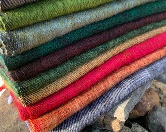 XL Himalayan Yak Wool Blanket 4x8 Ft Soft Warm Lightweight Handmade in ...