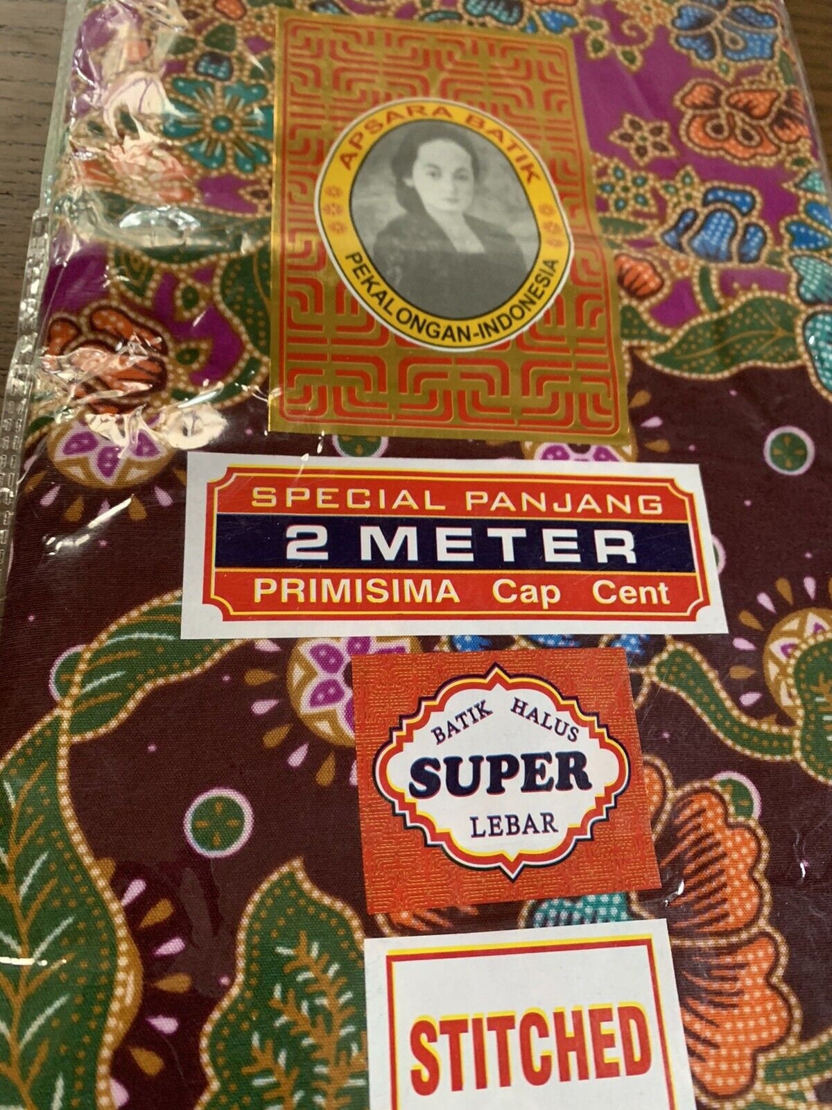 Traditional Java Indonesia Lotus Flower Batik Fabric - Etsy