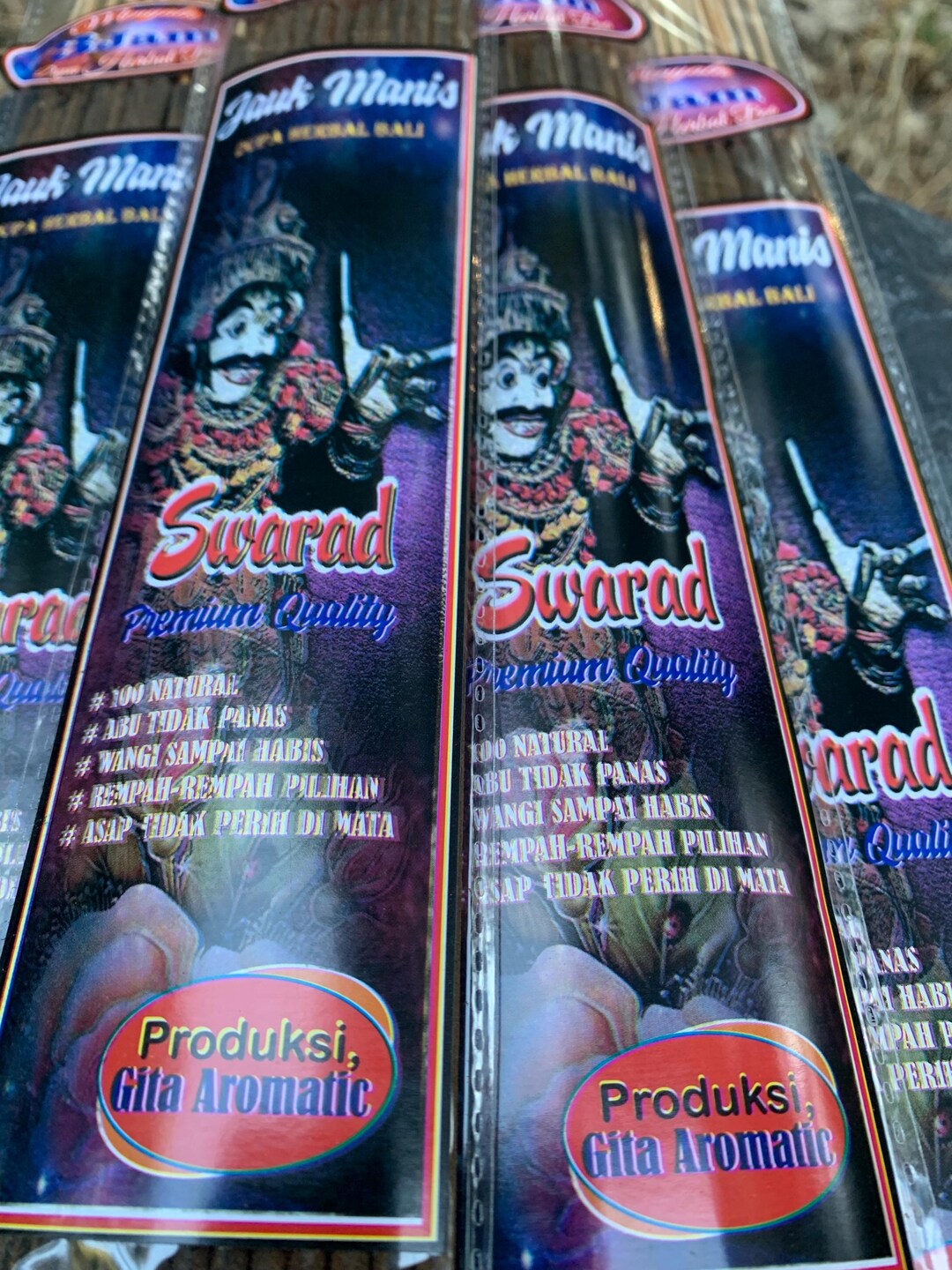 Bali Swarad Premium Incense Sticks From Ubud Bali, Handmade Balinese ...